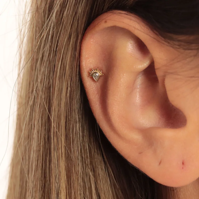 Altın Piercing ve Cuff Küpe Modelleri | 14 Ayar Minimal ve Modern Takılar | Değerli Kuyumculuk