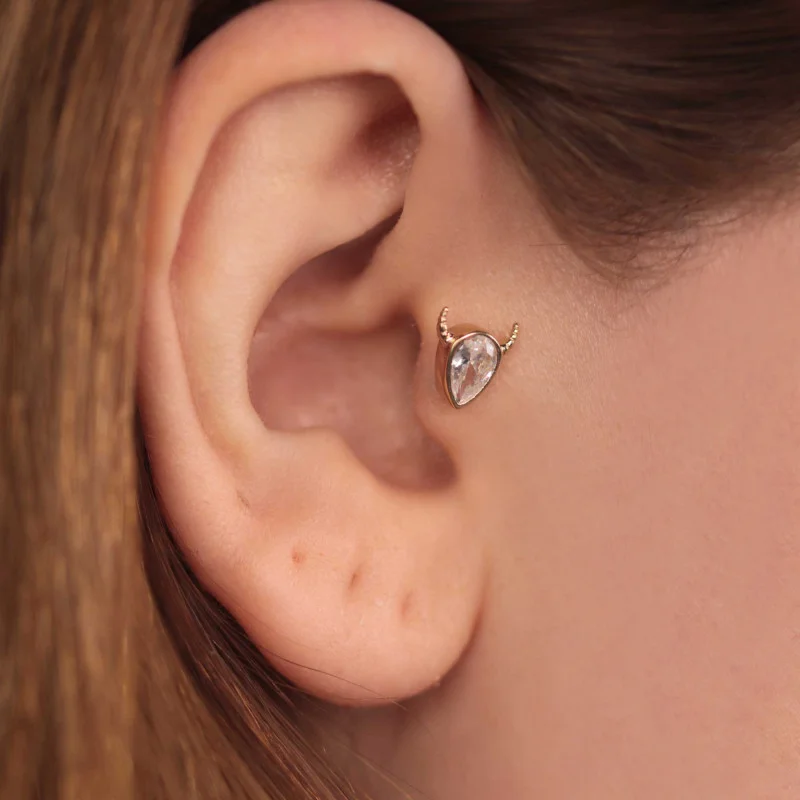 Altın Piercing ve Cuff Küpe Modelleri | 14 Ayar Minimal ve Modern ...