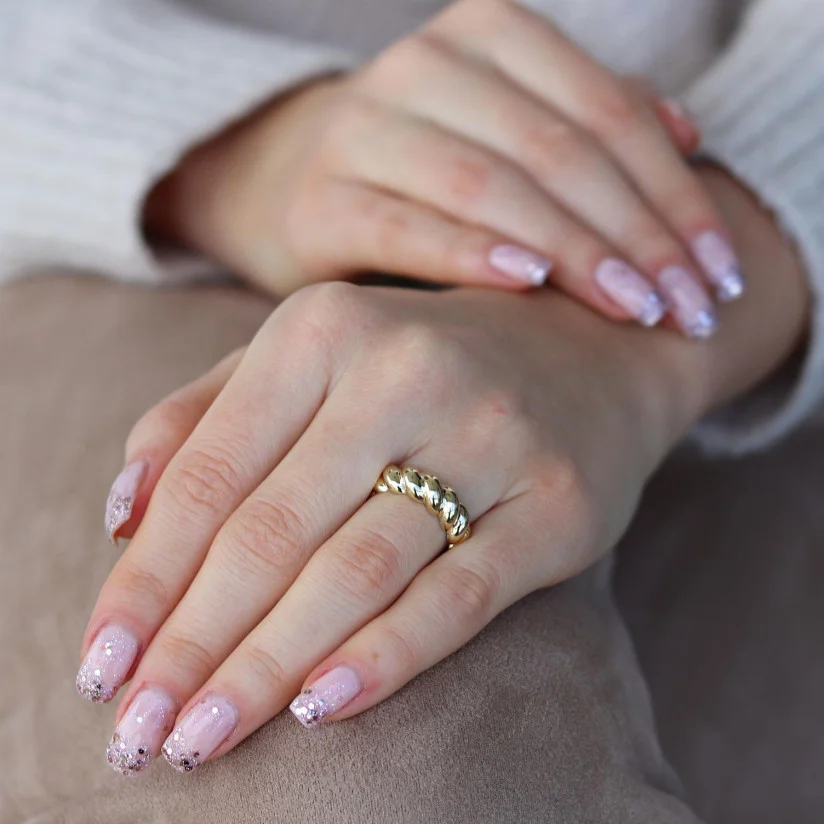 Sarmal Midye Yüzük | 14 Ayar Altın YÜZÜKLER | Değerli Kuyumculuk