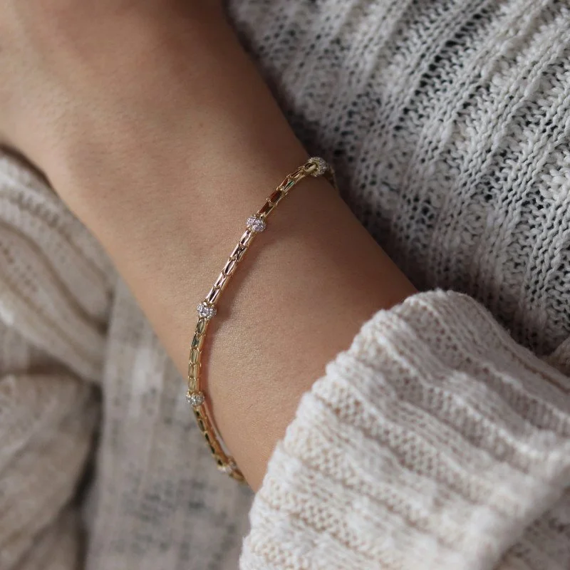 14 Ayar Altın Bileklik Modelleri | Zarif & Modern Tasarımlar | Değerli ...